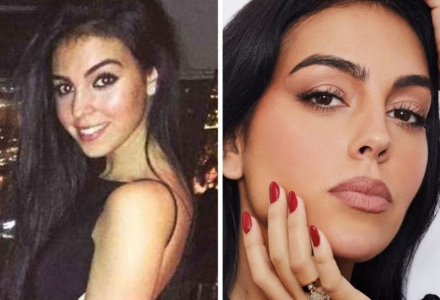 Georgina Rodríguez antes y después, cómo era la modelo antes de conocer ...