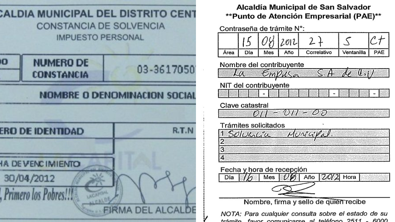 Requisitos para obtener una Solvencia Municipal en Tegucigalpa, estos ...