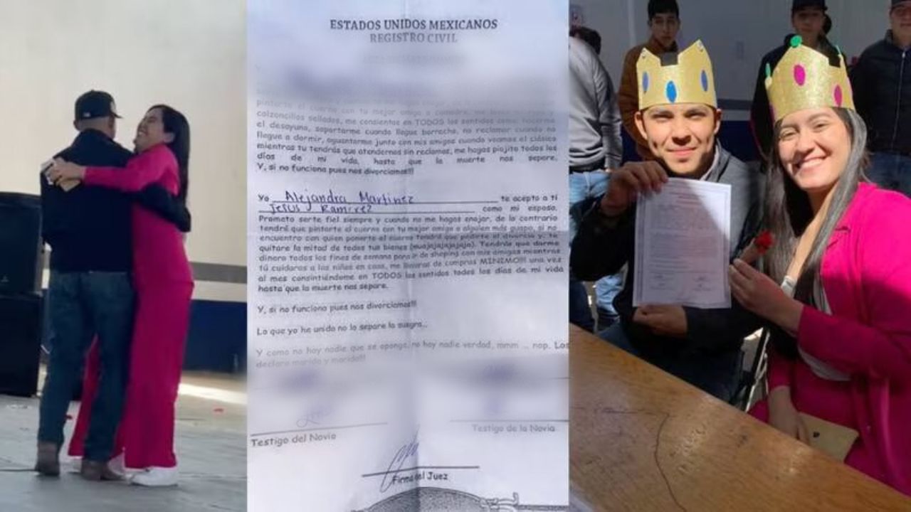 Video: alumno se 'casa' con su maestra y esta lo engaña