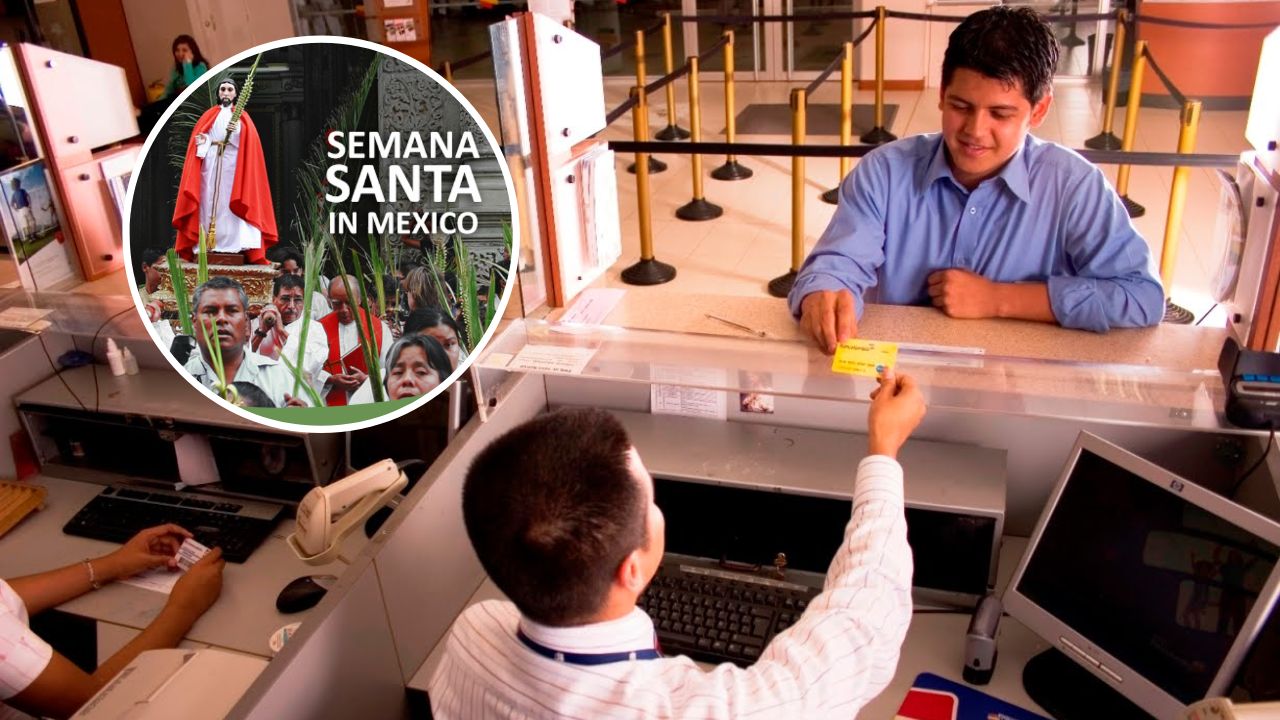 ¿Qué días cerrarán los bancos en Semana Santa en México y cuáles serán sus horarios?