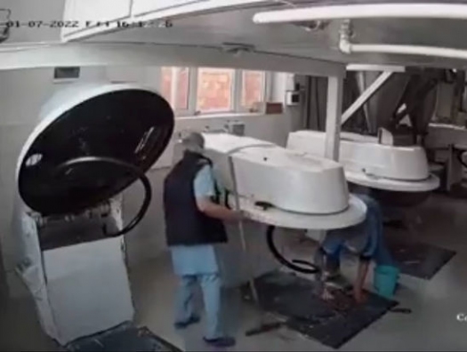 Matanat Hasanova video, trabajadora muere en una panadería por ...