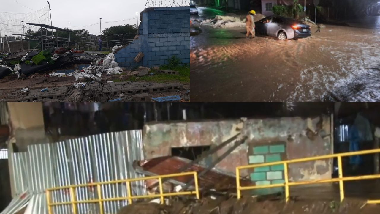 Calles inundadas y colapso de muros: los estragos de unas horas de ...