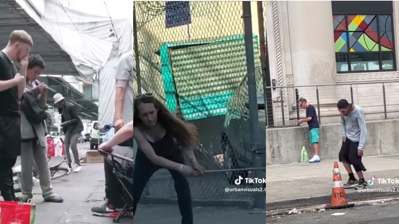 ¿Los convierte en zombies? Graban los peligrosos efectos que una droga ...