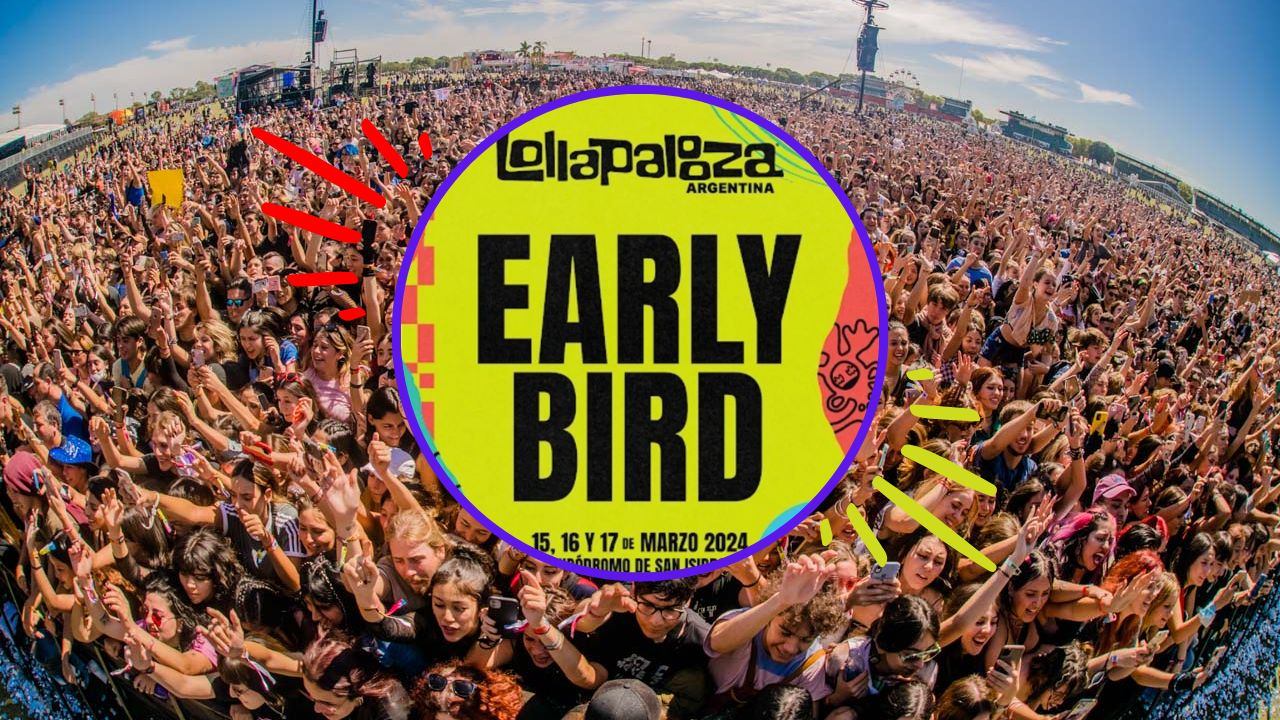 'Early Bird' Lollapalooza 2024 Argentina: Fechas y precios del festival ...