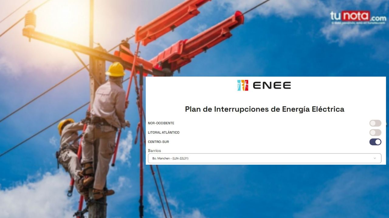ENEE cortes de energía, interrupciones programadas para este lunes 19 ...
