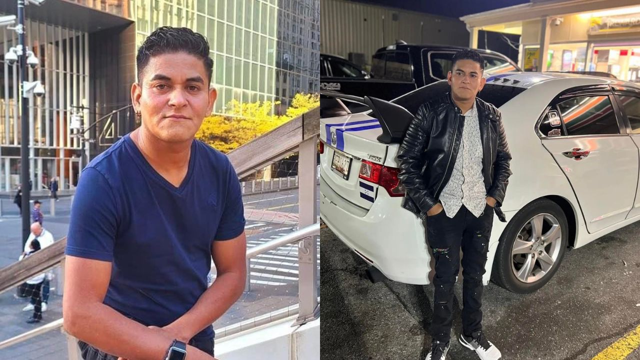 Herminio Juárez muestra sus dotes de canto en medio de sus labores