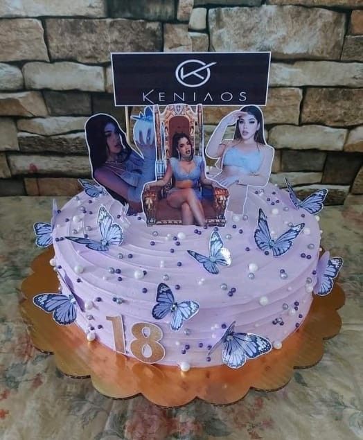 Pastel de Kenia Os, la cantante cumple 24 años y estas son algunas ...