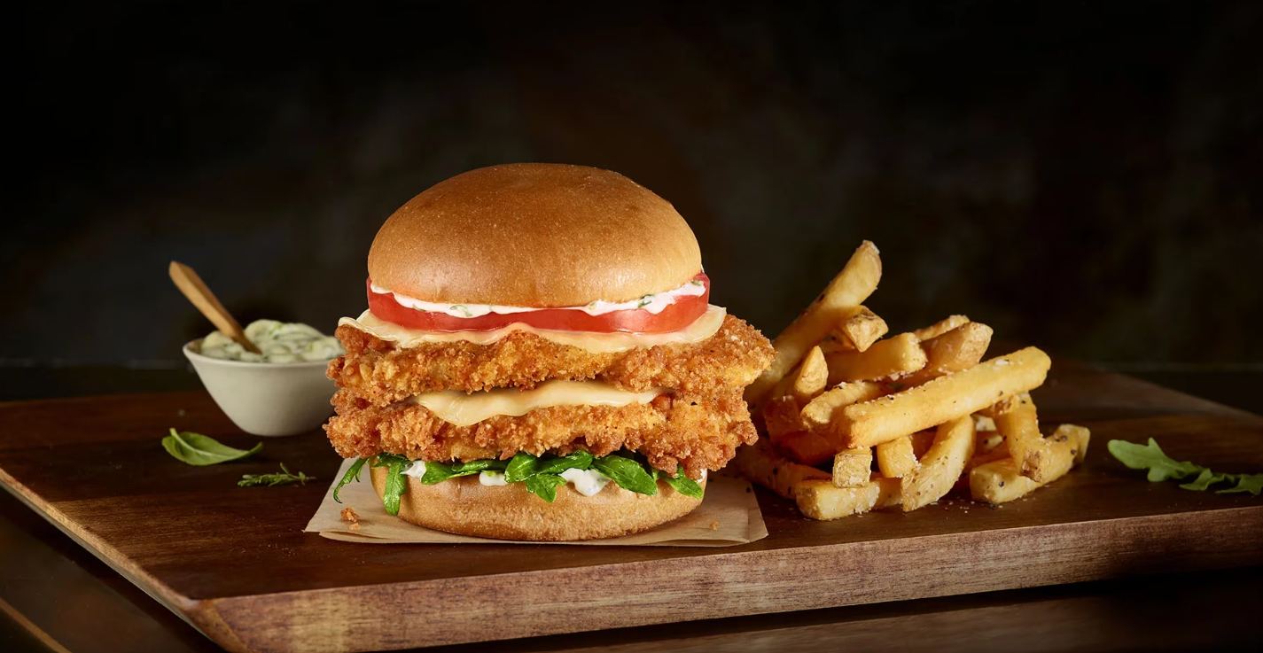 Hamburguesa de Messi, este es el chicken sándwich que lanzó el ...