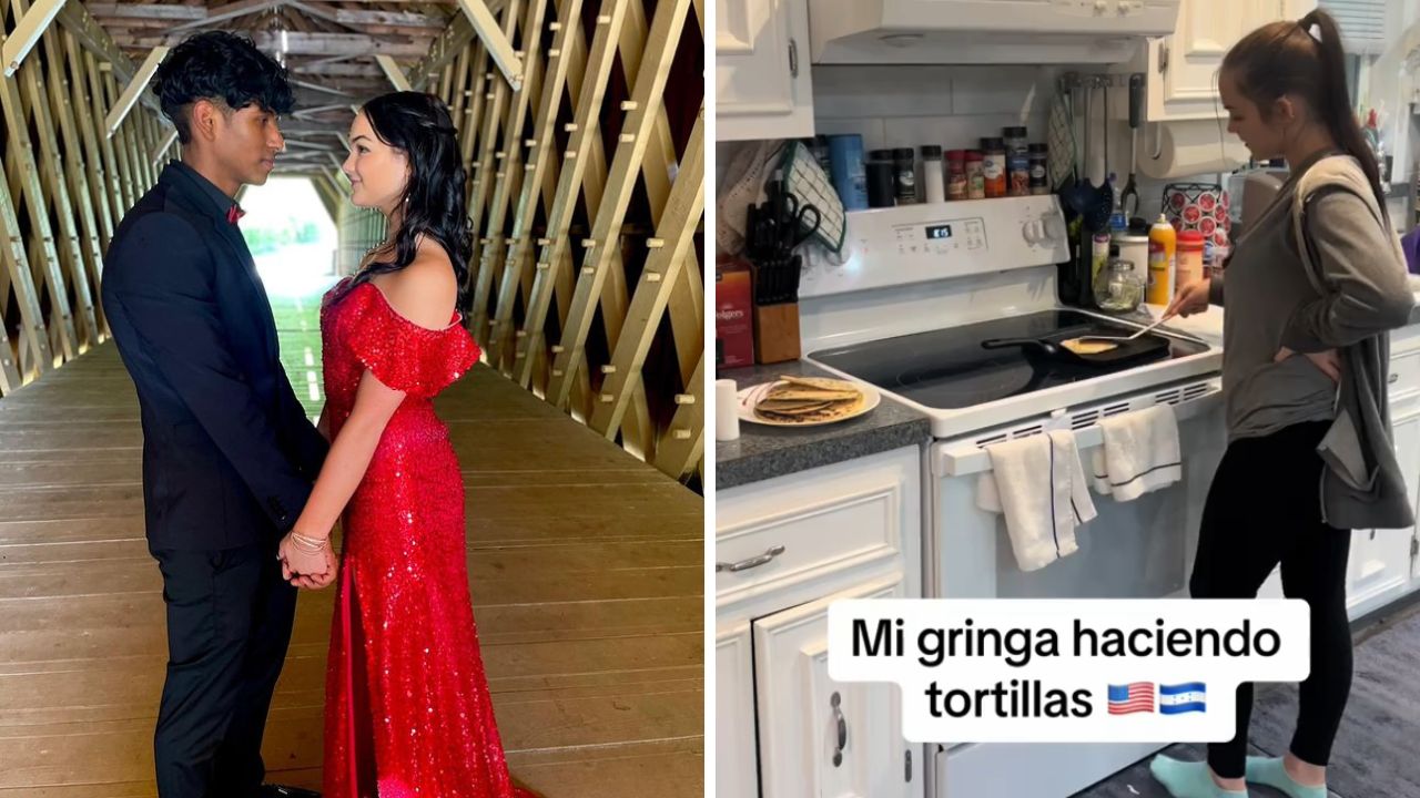 VIDEO: Hondureño enseña a su esposa estadounidense a hacer tortillas