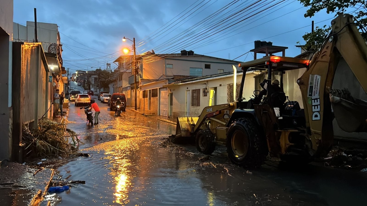 Inundaciones se reportan en Santa Rosa de Copán