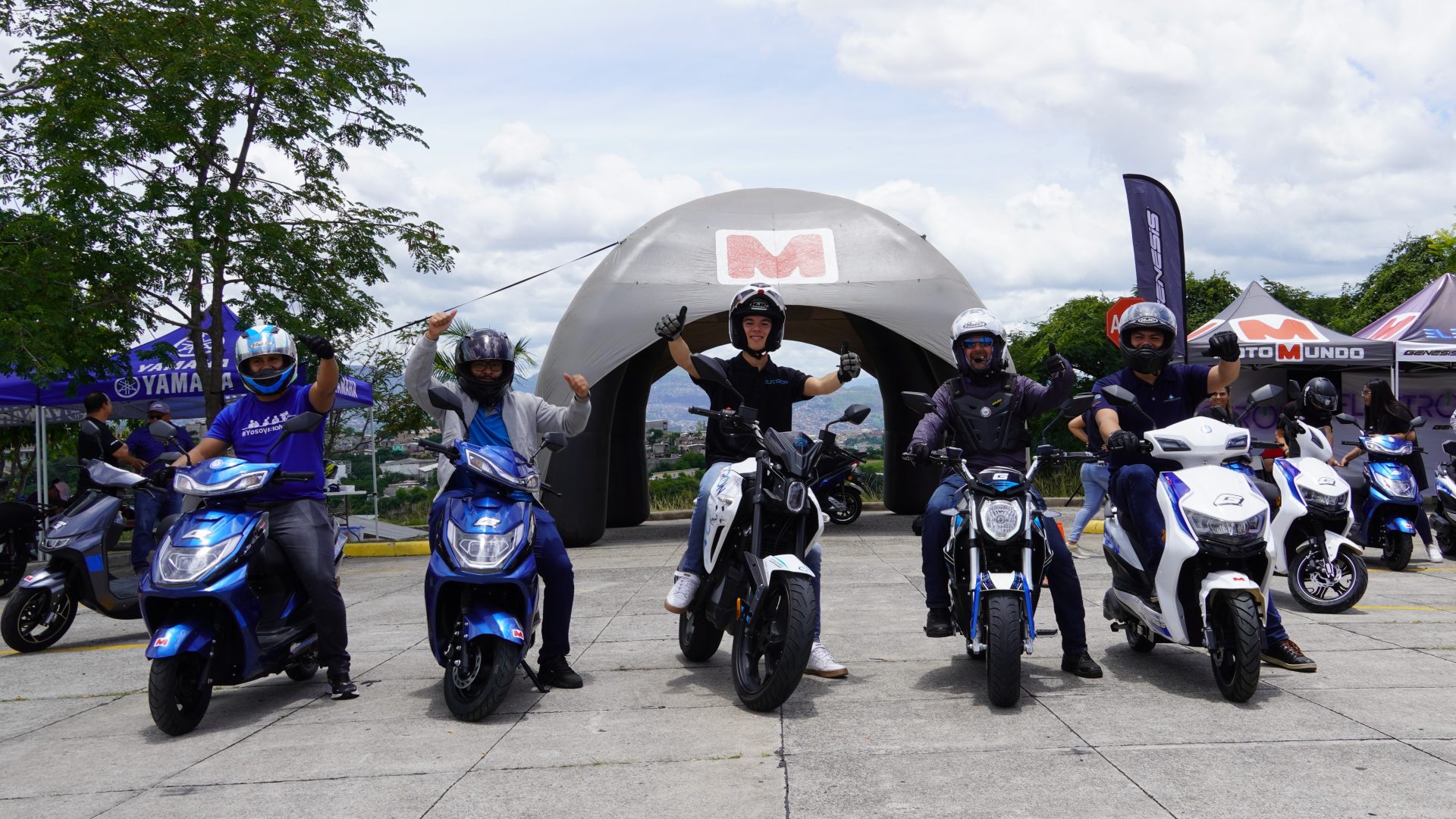 Motomundo inicia pruebas pilotos de motos eléctricas en Honduras