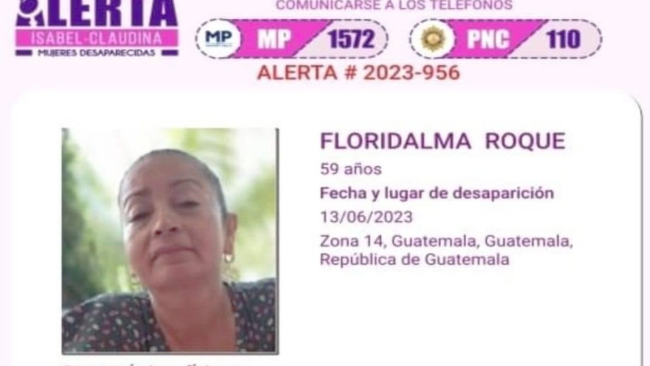 Familia de Floridalma Roque, hondureña desaparecida hace dos meses en ...