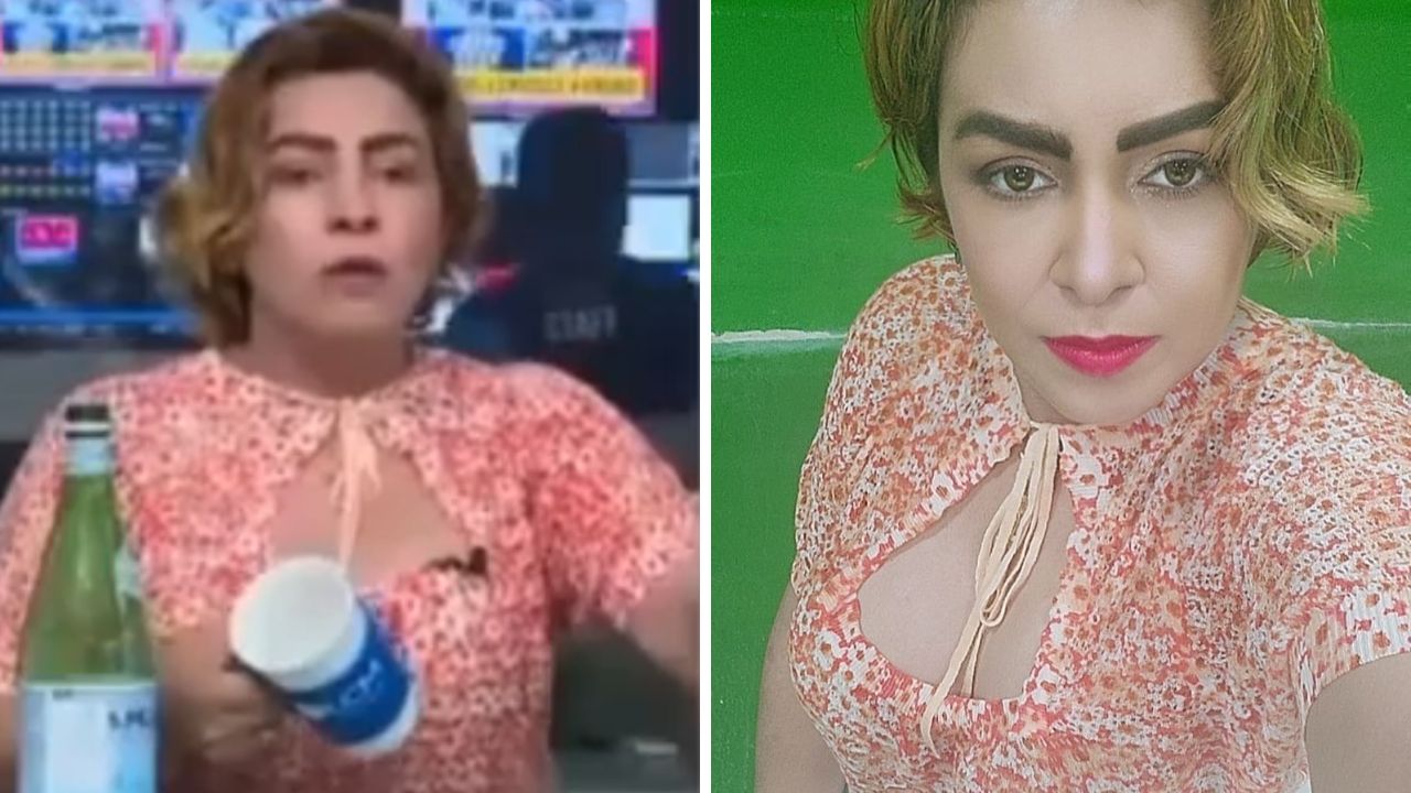 VIDEO: Al estilo de Marvin Ponce, Marlene Alvarenga 'baña' a periodista ...