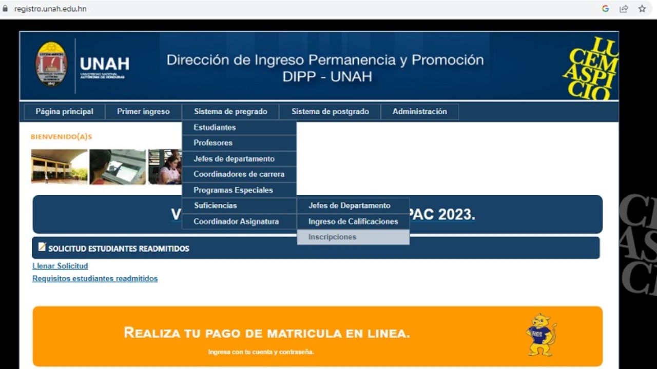 Página UNAH, conoce de qué trata y cómo puedes hacer para ingresar y ...
