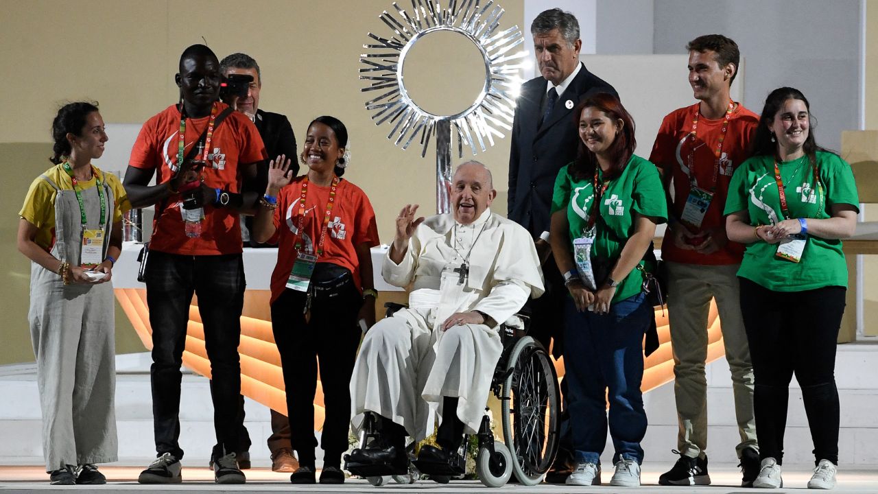 El papa cerrará la Jornada Mundial de la Juventud en Lisboa con una misa multitudinaria