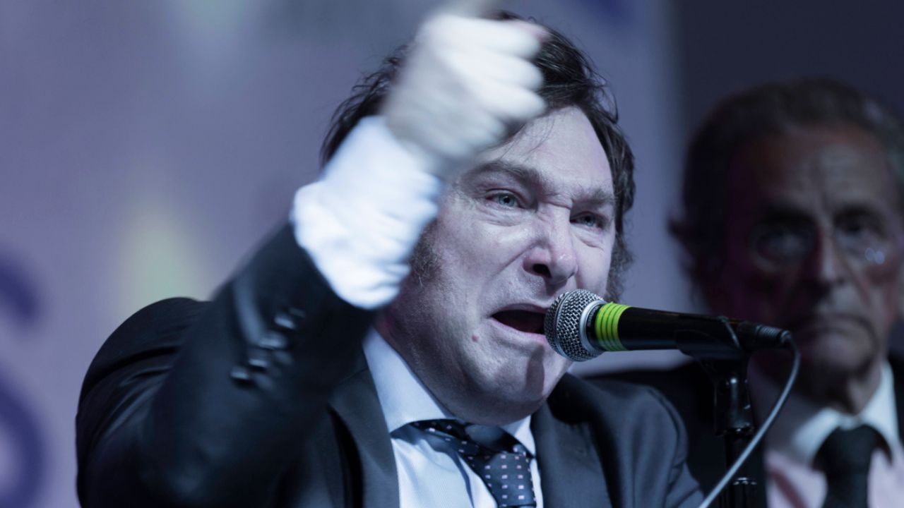 Video de Milei 'Afuera', candidato argentino hace polémicos comentarios ...