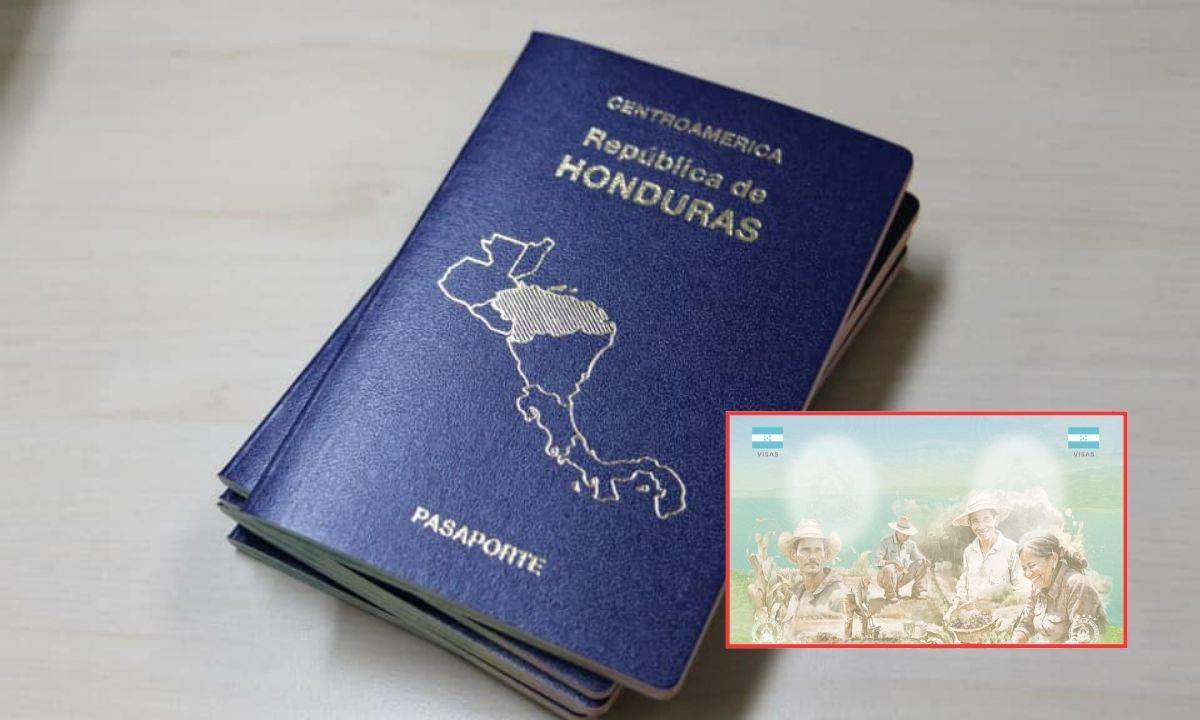 Estos son los nuevos diseños de las páginas del pasaporte hondureño