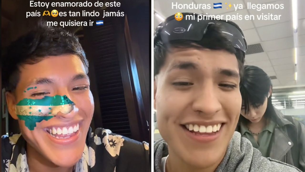 ¿No se quiere ir? Tiktoker asegura estar enamorado de Honduras