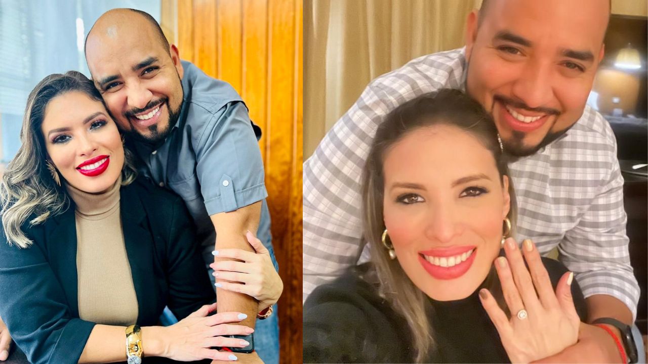 'Dijo que sí': Daniel Sponda y Erika Urtecho anuncian su compromiso ...