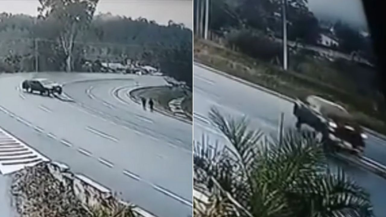 Conductor pierde el control y casi vuelca en Zambrano