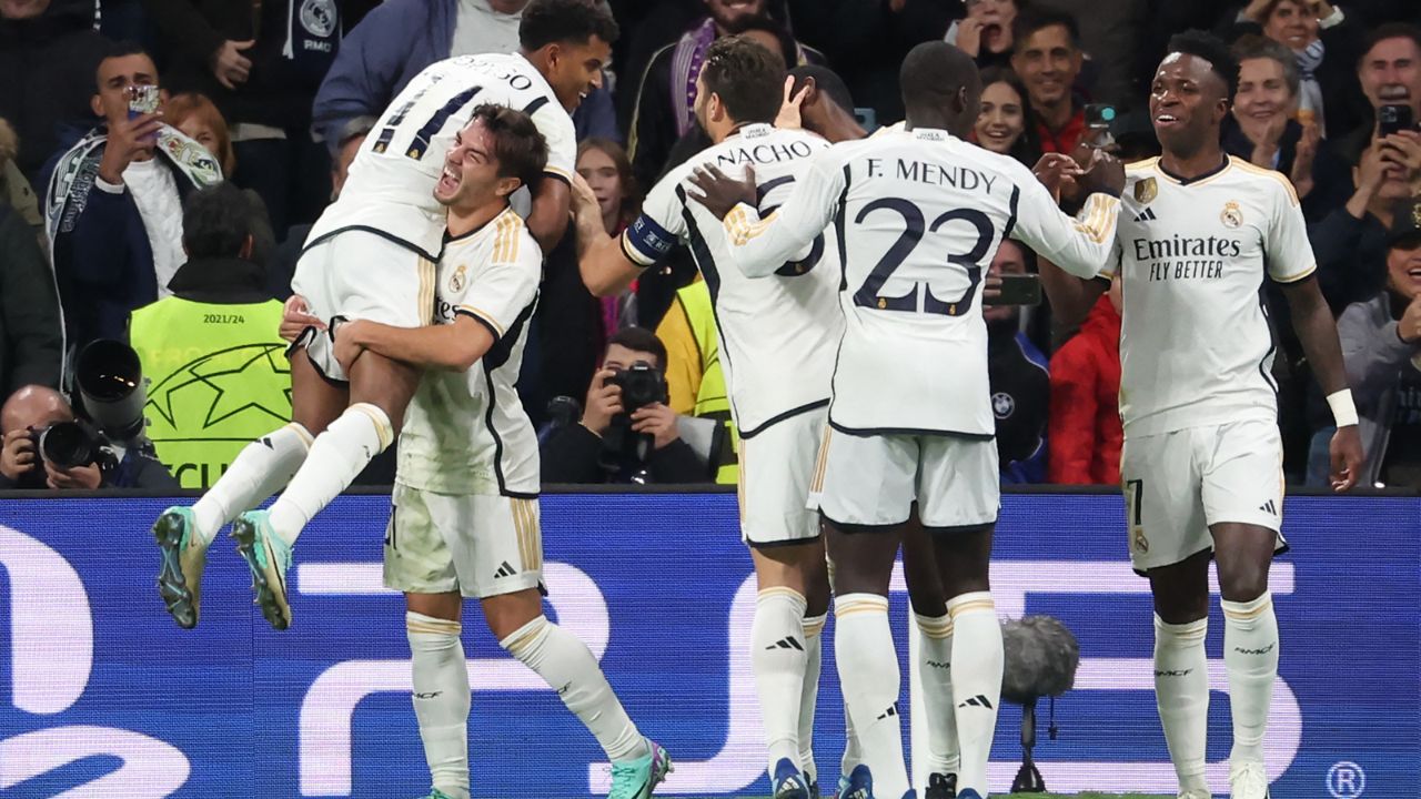 El Real Madrid se mete a octavos de Champions tras golear al Braga