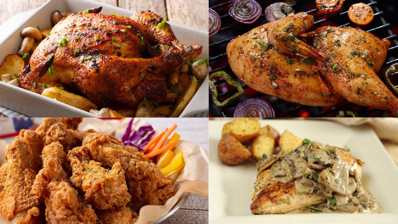 Recetas con pollo, prepara estas 4 opciones deliciosas
