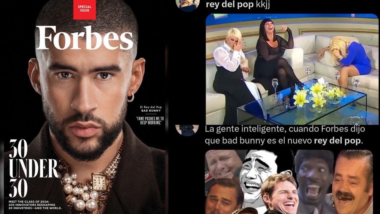 Bad Bunny Rey del Pop, con estos memes reaccionaron los usuarios en twitter