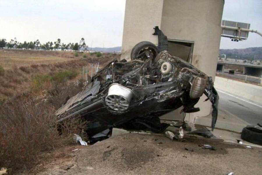 Porsche girl corpse Nikki: las fotos del accidente automovilístico de ...