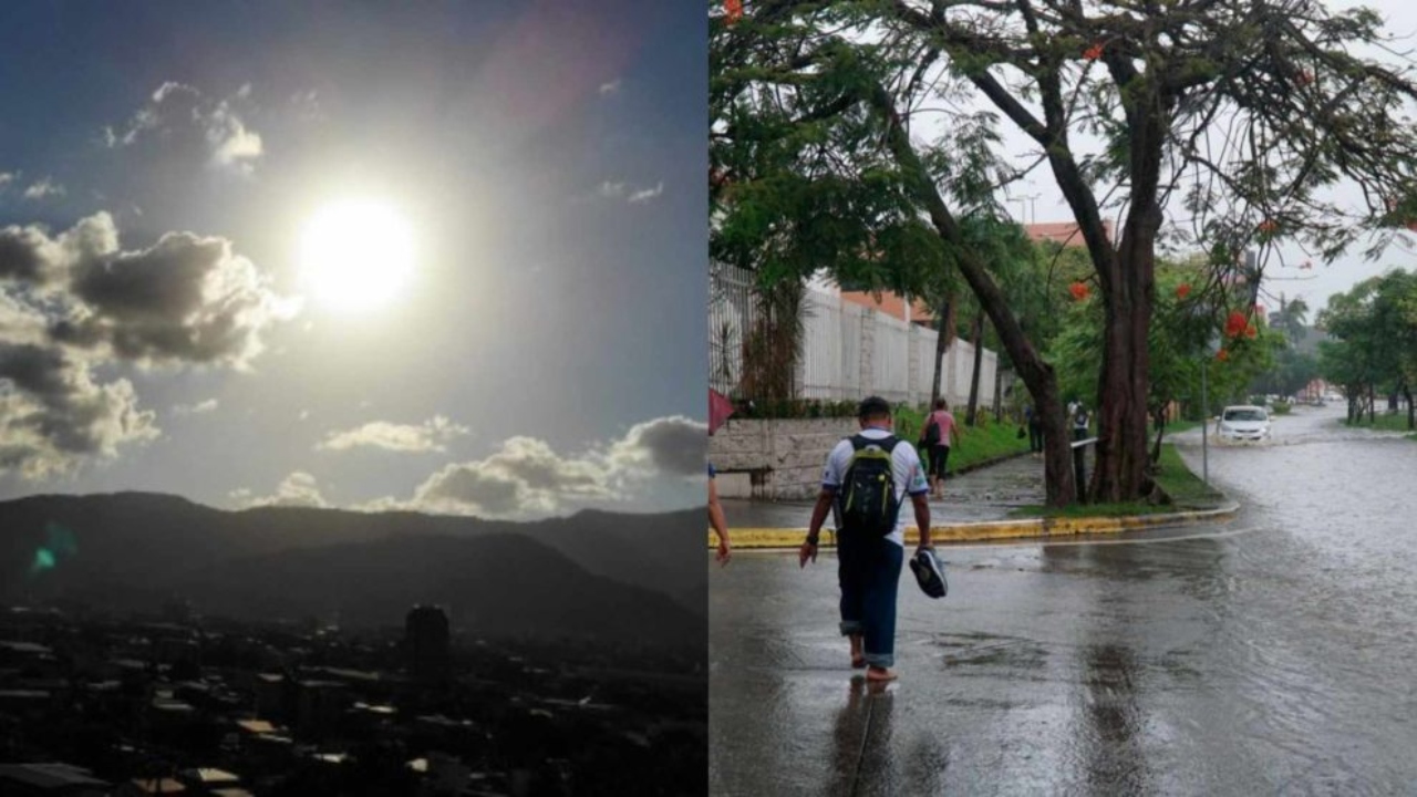 ¿Lluvia o calor? Así estará el clima este lunes 25 de diciembre en Honduras