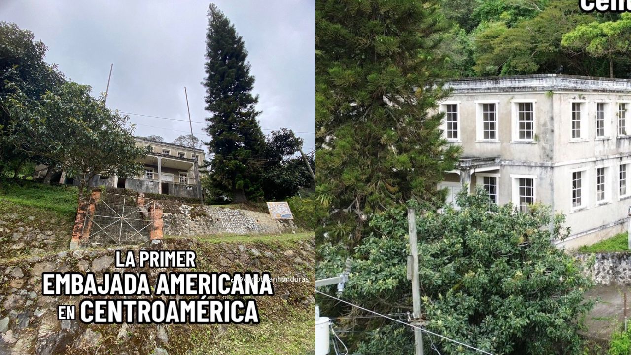 ¿La conoces? Así fue la primera embajada americana en Centroamérica ...