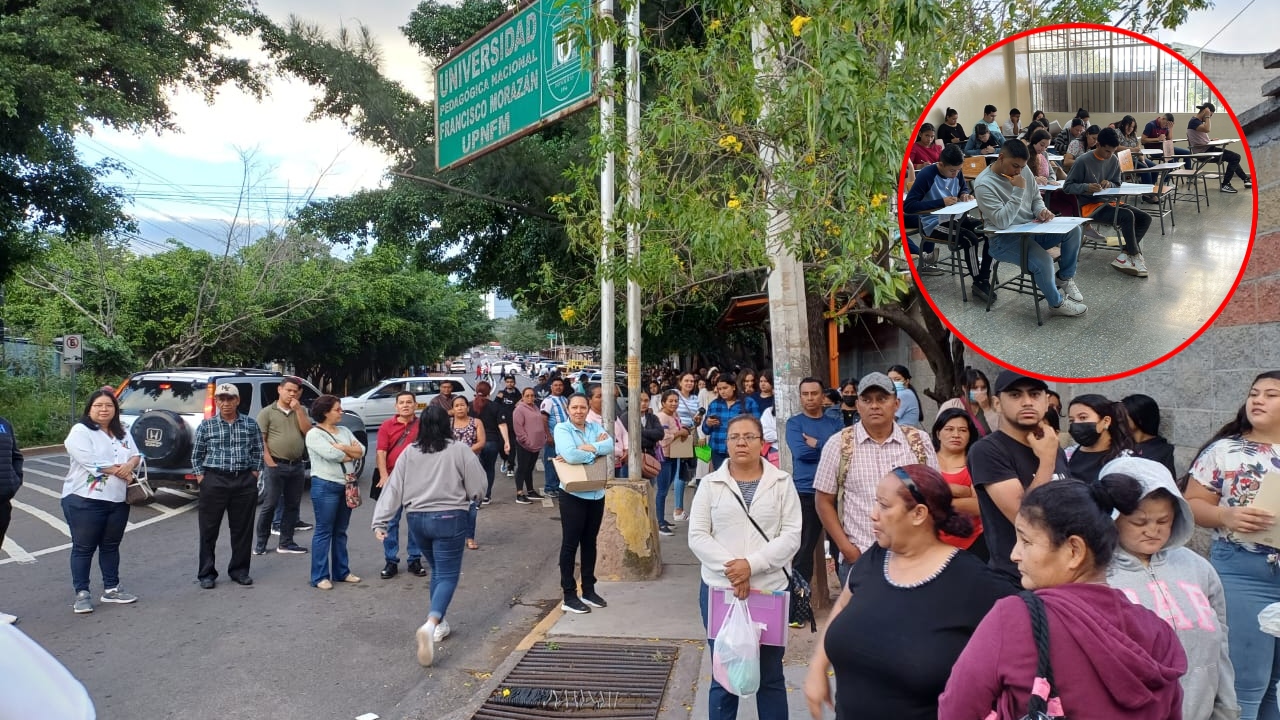 Más de 3,000 aspirantes realizan examen de admisión en la UPNFM