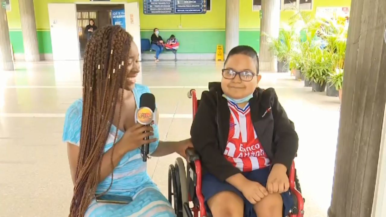 Joseph Matute el niño de 9 años que logró dar sus primeros pasos ...