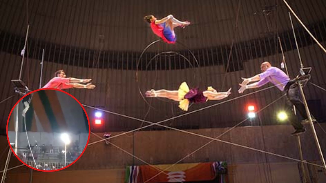 IMÁGENES FUERTES: acróbata perdió la vida mientras realizaba un ...