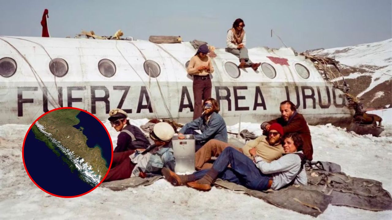 Lugar donde cayeron los uruguayos: esta es la ubicación exacta del accidente de avión en los ...