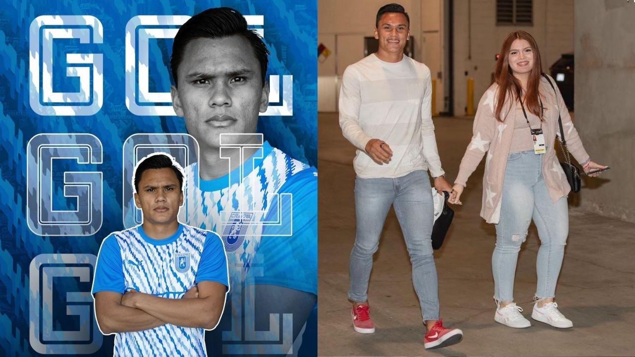 Denil Maldonado anotó su primer gol en Rumania y así celebró su esposa