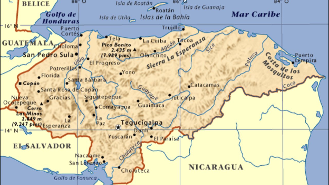 Cuál es la extensión territorial de Honduras: Descúbrelo aquí con datos ...