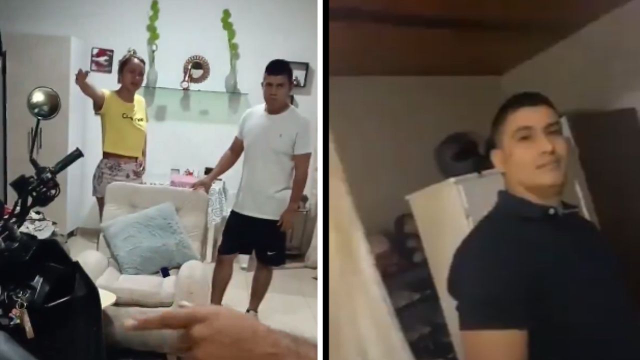 Video Sijín: el momento donde un policía encuentra a su esposa siéndolo ...