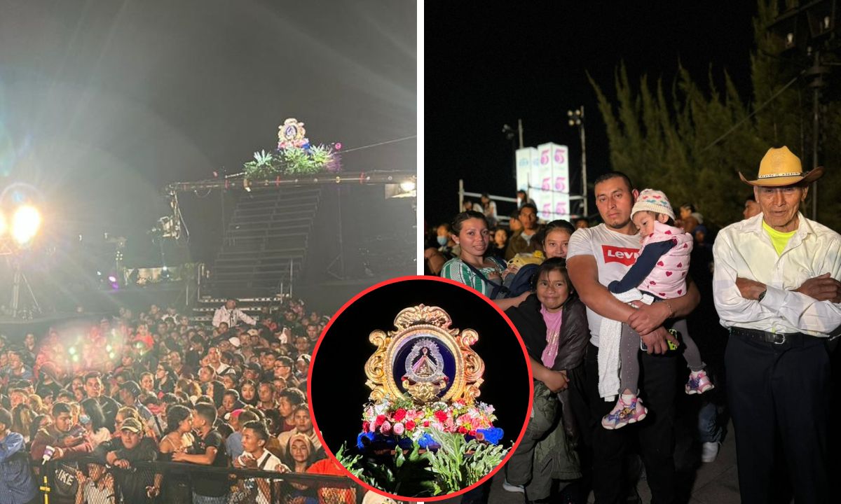 FOTOS: Hondureños llenos de devoción llegan a visitar a la Virgen de Suyapa