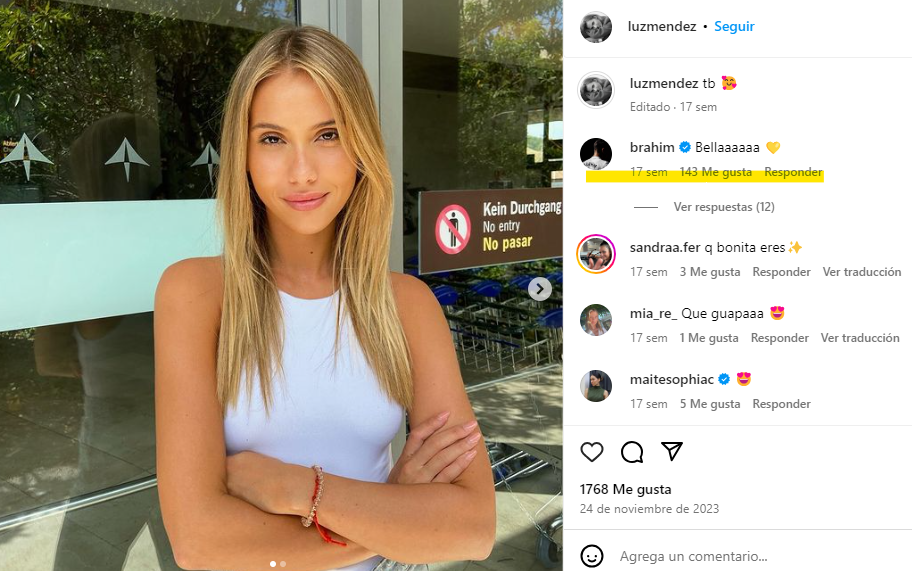 Brahim Díaz novia: quién es, cómo se llama y fotos presumiendo su amor
