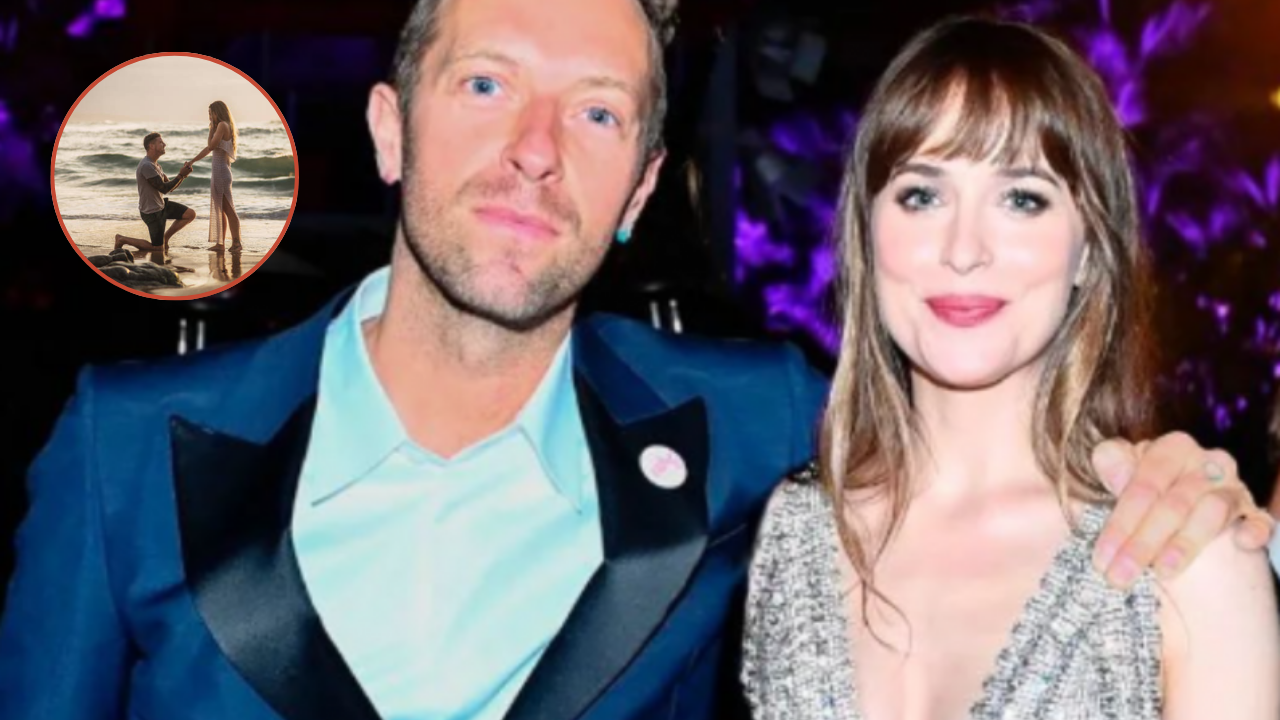Novio actual de Dakota Johnson, ¡Chris Martin ahora en su comprometido!