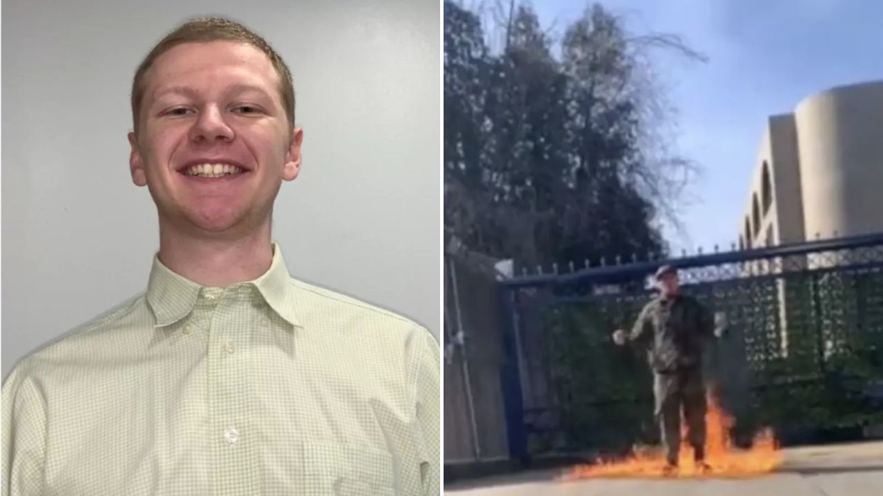 Aaron Bushnell original video: militar estadounidense se prendió fuego ...