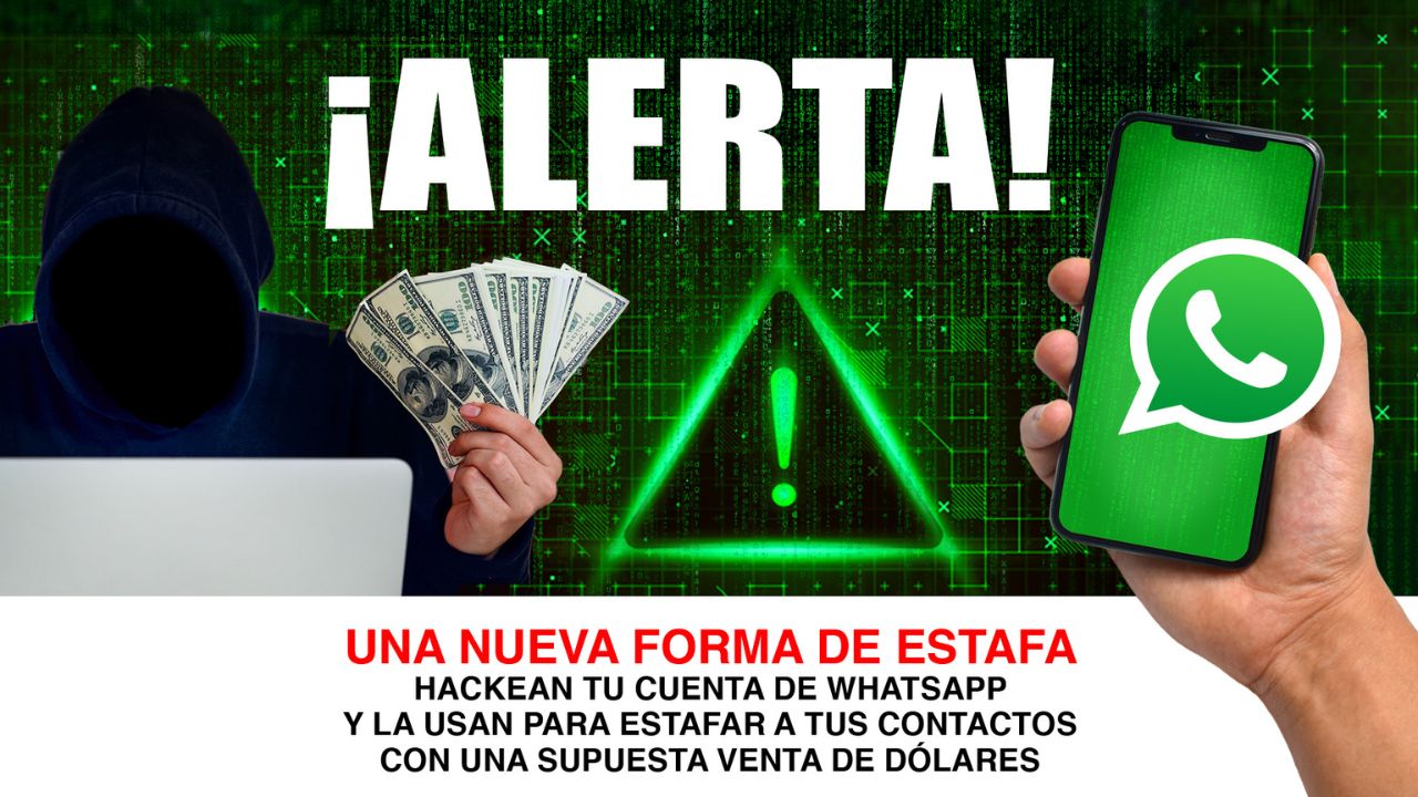 ¡ALERTA!, circula una nueva forma de estafa hackeando tu cuenta de WhatsApp