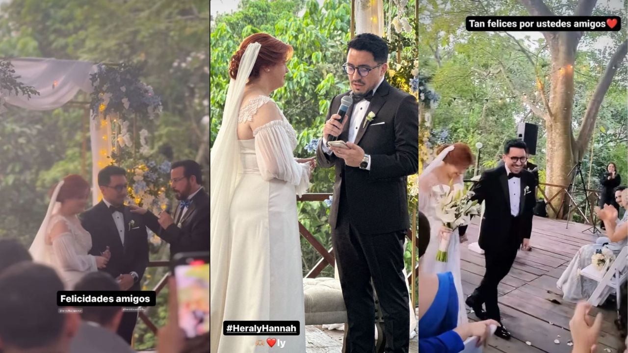 Así fue la segunda boda de la hija del pastor Germán Ponce