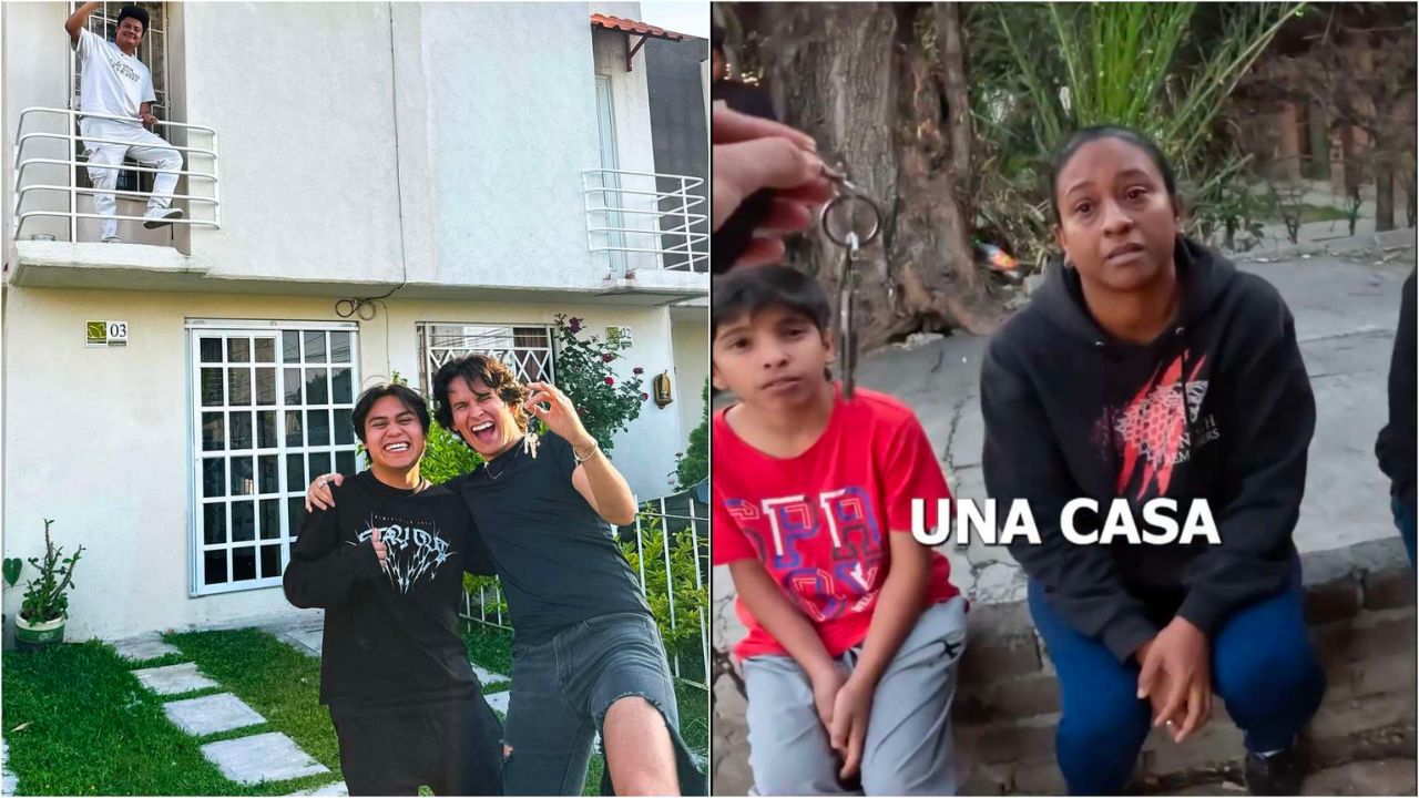 'Influencer' regala casa y moto a familia migrante para que no cruce ilegal a EE. UU.