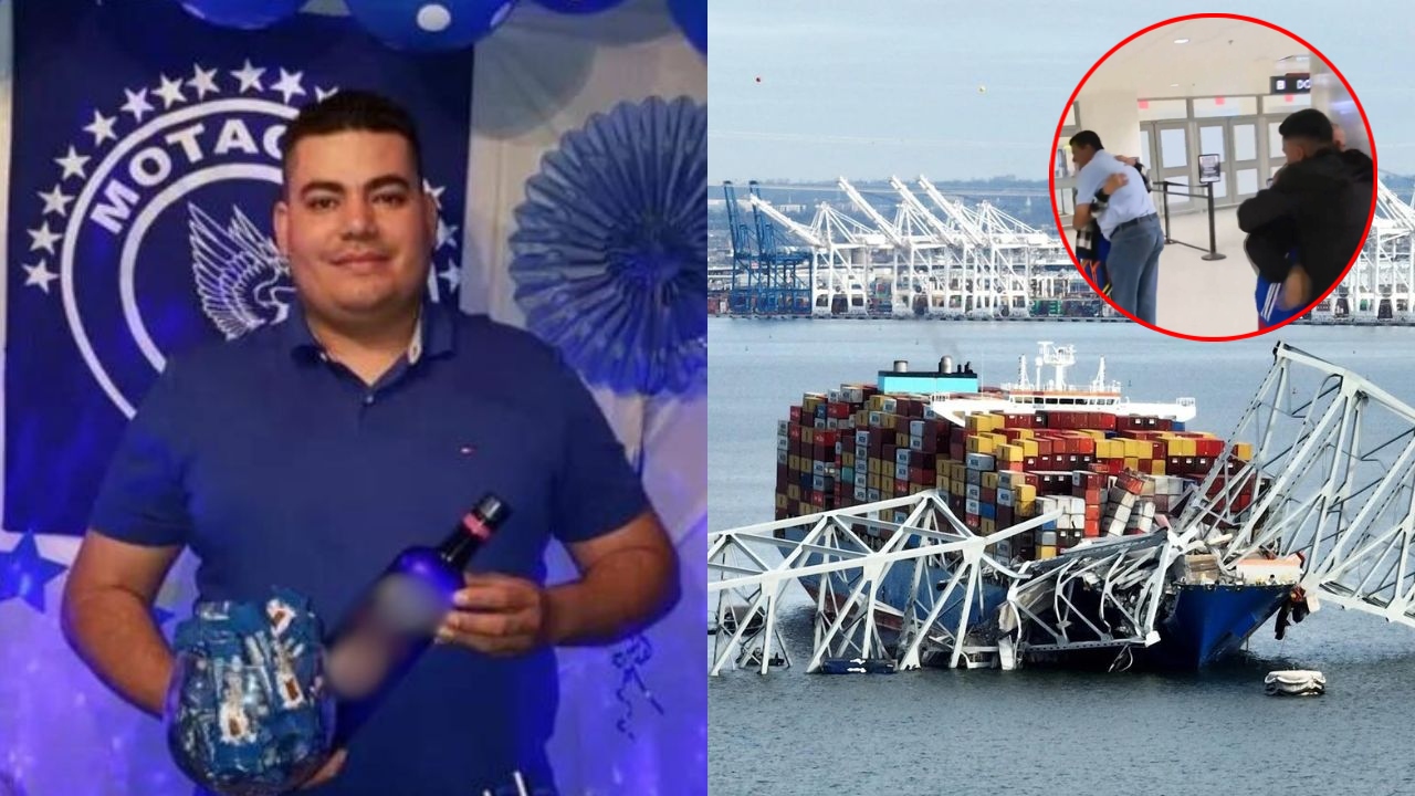 Familia de Maynor Suazo, víctima tras colapso de puente en Baltimore ...
