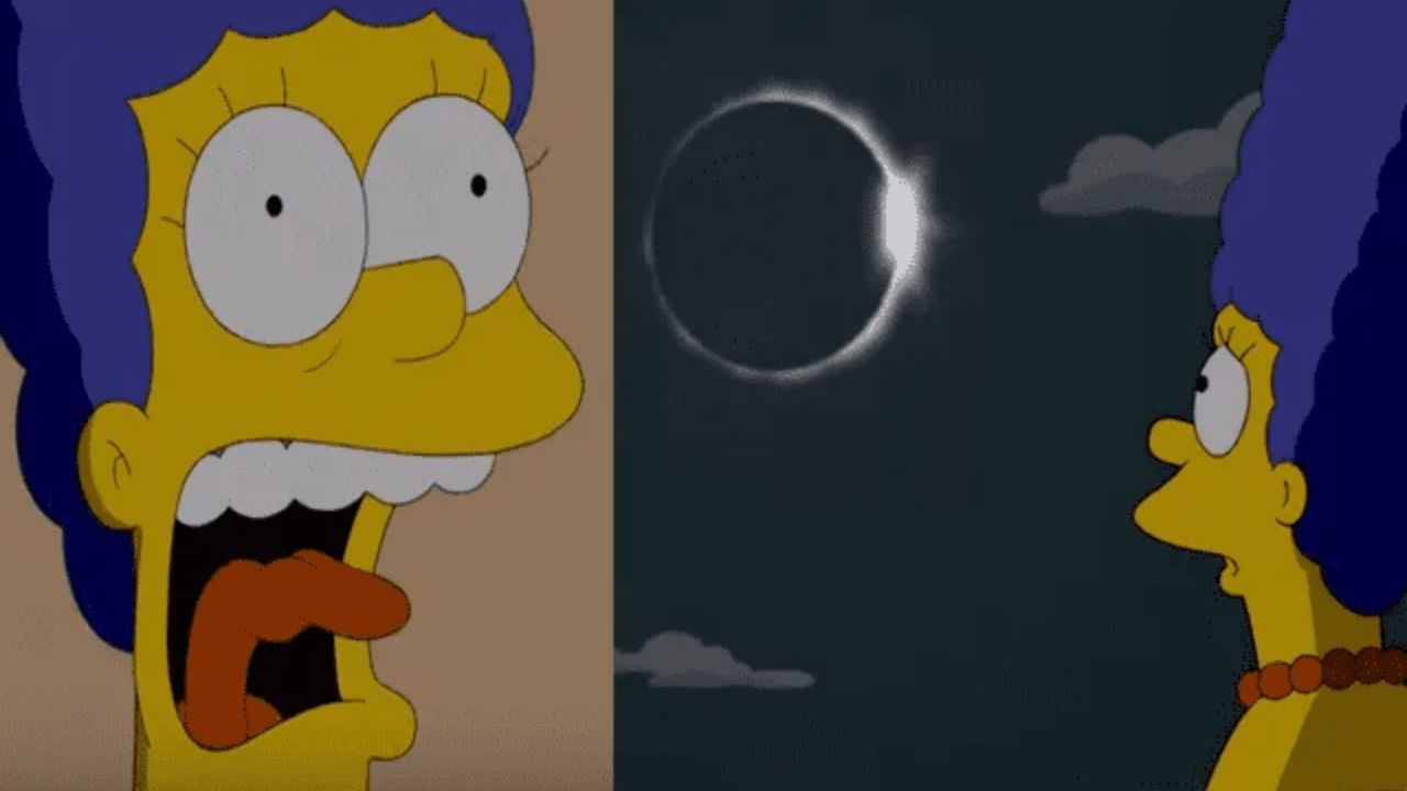 Los Simpson eclipse solar ,esto predicen los dibujos animados sobre el ...