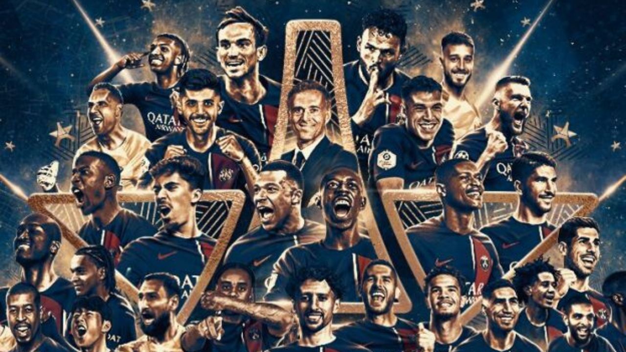 El París Saint Germain gana su duodécimo título de Liga