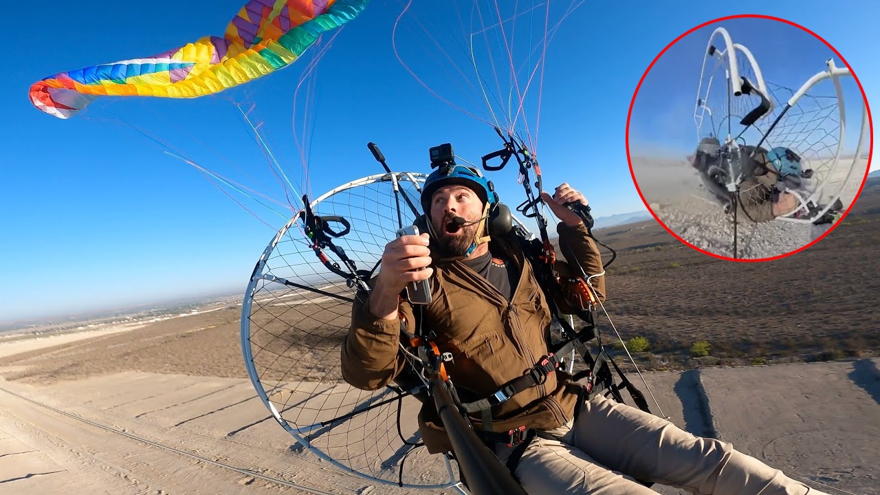VIDEO: reconocido youtuber cayó desde 26 metros de altura y sobrevivió