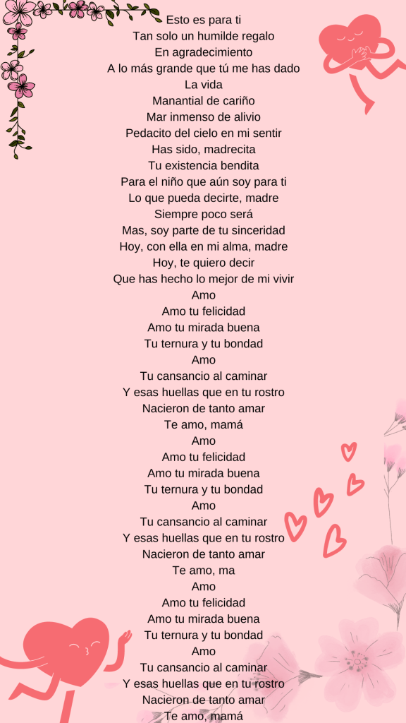 5 canciones para el Día de la Madre letra, estas son las más emotivas