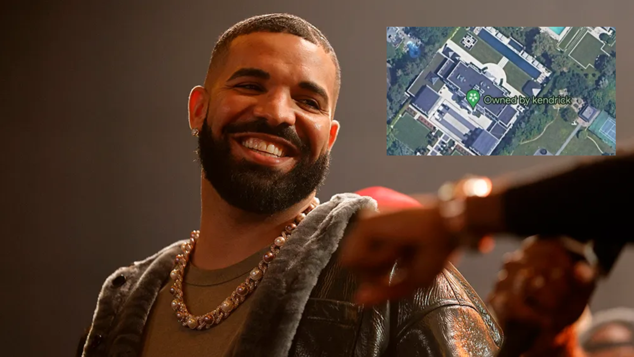 Drake mansión Google Maps, fanáticos cambian el nombre